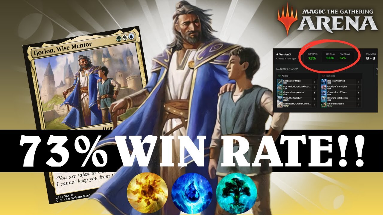 【Historic Brawl Deck】😄🥶🤢| 73％ WIN RATE Gorion's strong tactics | Gorion ...