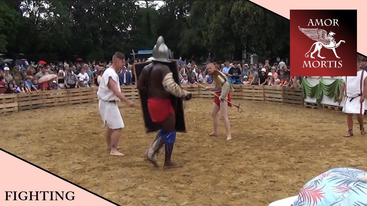 Kempten #4 | Retiarius vs Secutor | Amor Mortis - YouTube