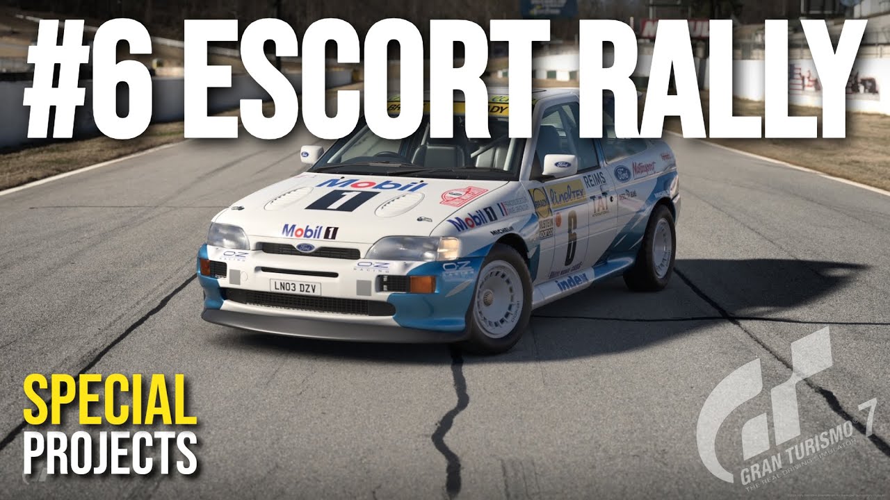 GT7 | #6 Ford Escort Rally Car Tune Setup | Special Projects - YouTube