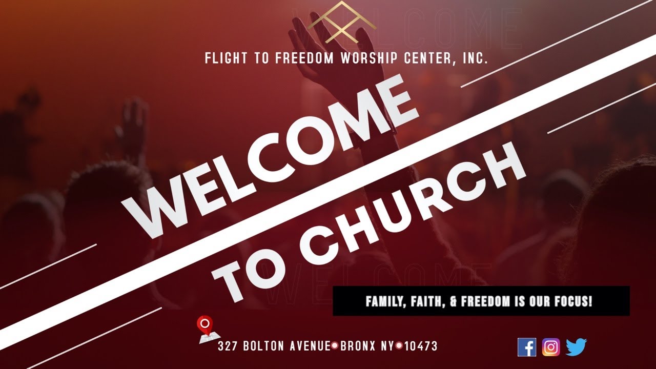 Join Flight to Freedom Worship Center virtual worship experience 07-30 ...