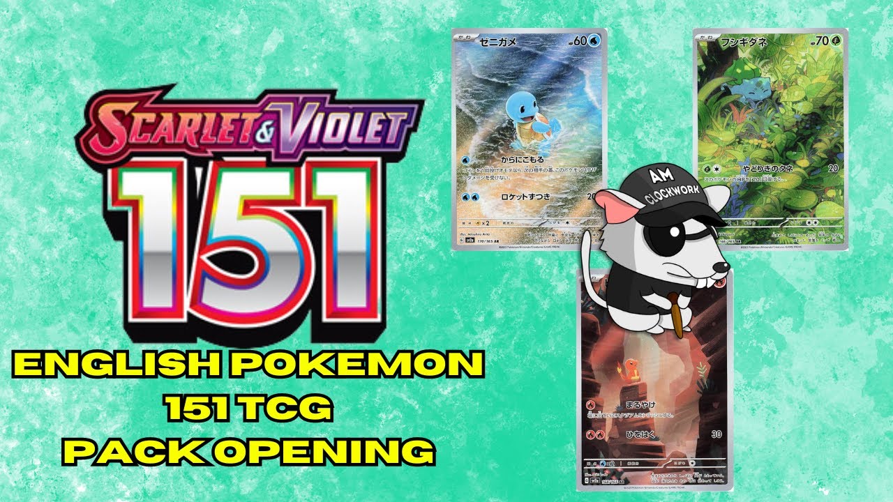LIVE - Opening Up Some Pokemon 151 TCG Packs From the Mew Collection ...