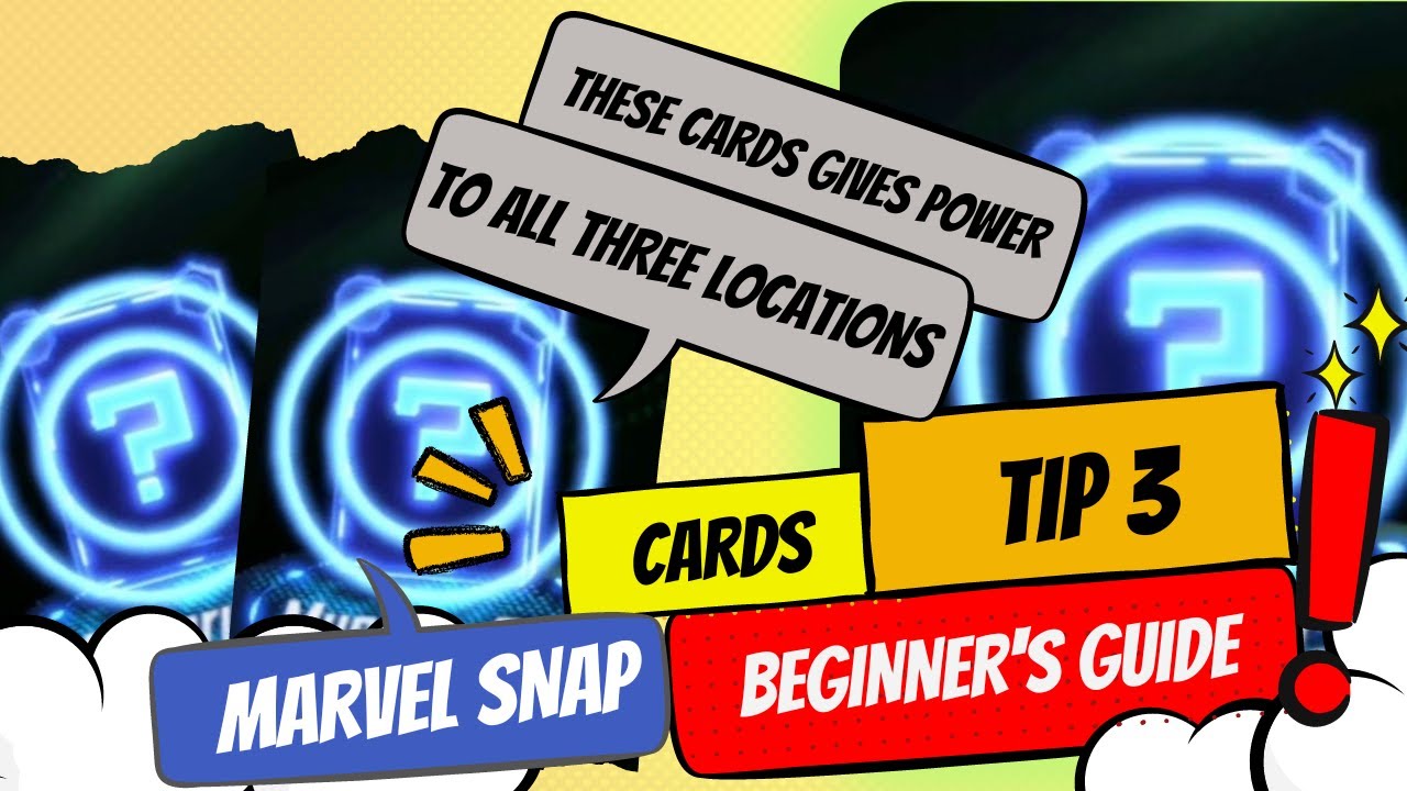 MARVEL SNAP Beginner's Guide - Cards | Tip 3 - One Card to Power All ...