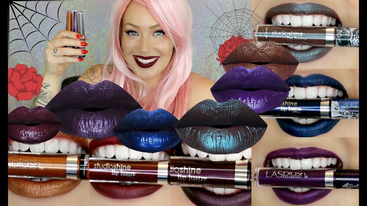 Duo Chrome Metallic Liquid Lipsticks?! LA SPLASH Dia De Los Muertos ...