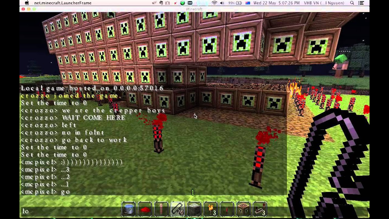 massive minecraft explosion prt 2 - YouTube