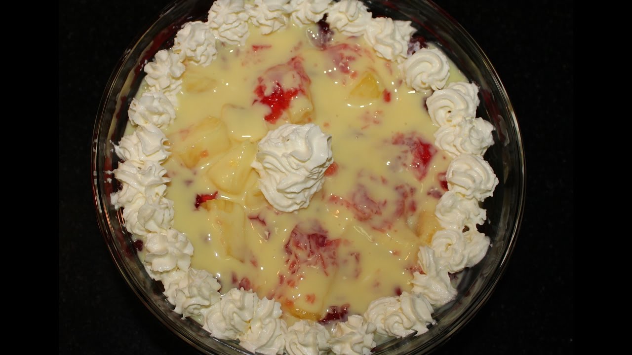 Trifle Pudding recipe | Trifle Pudding | Custard trifle Pudding - YouTube