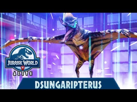 DSUNGARIPTERUS NEW PTEROSAUR UNLOCKED!!! (JURASSIC WORLD ALIVE) - YouTube