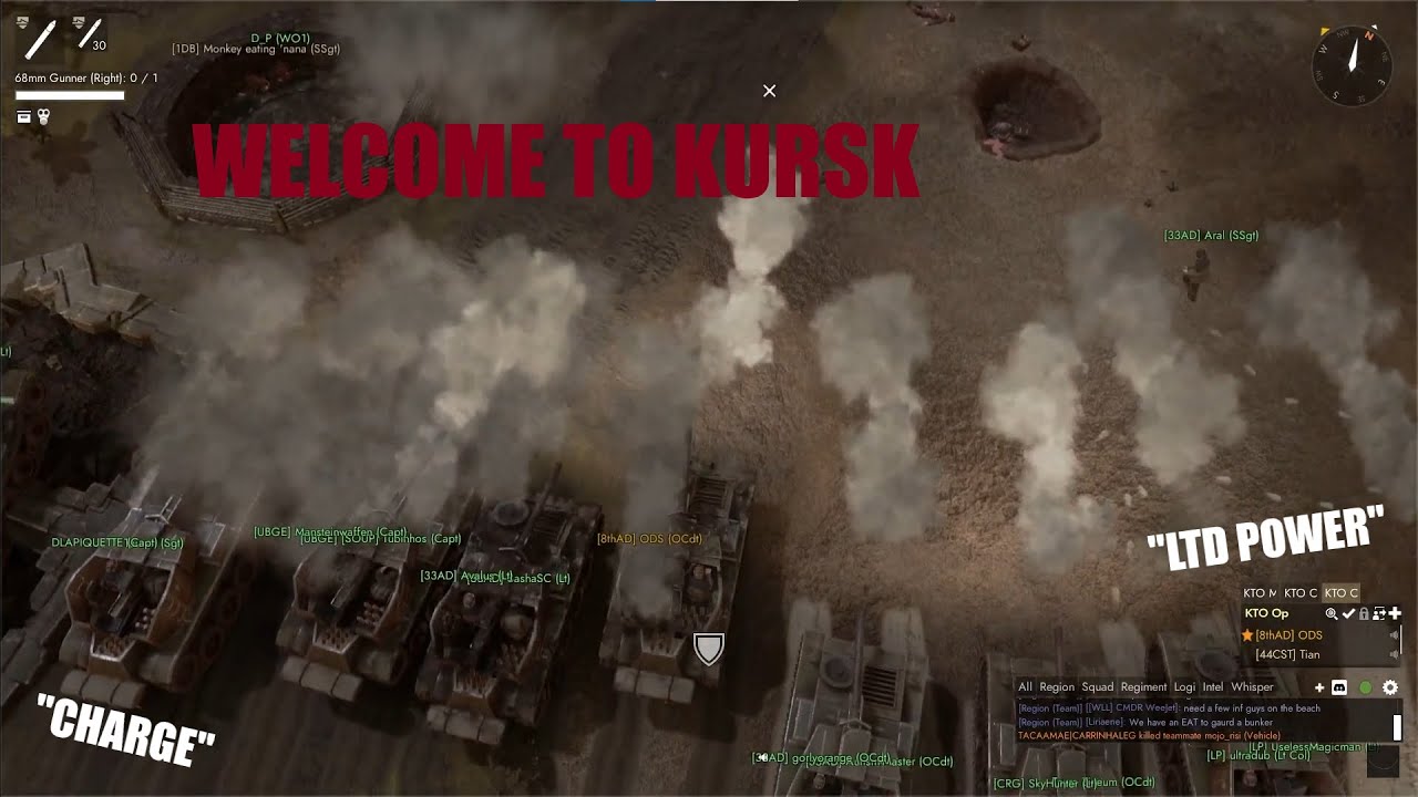 Foxhole War 102: Giant tank battle in Loch Mor - YouTube