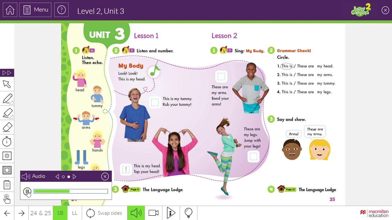 Second grade unit 3 My body second week - YouTube