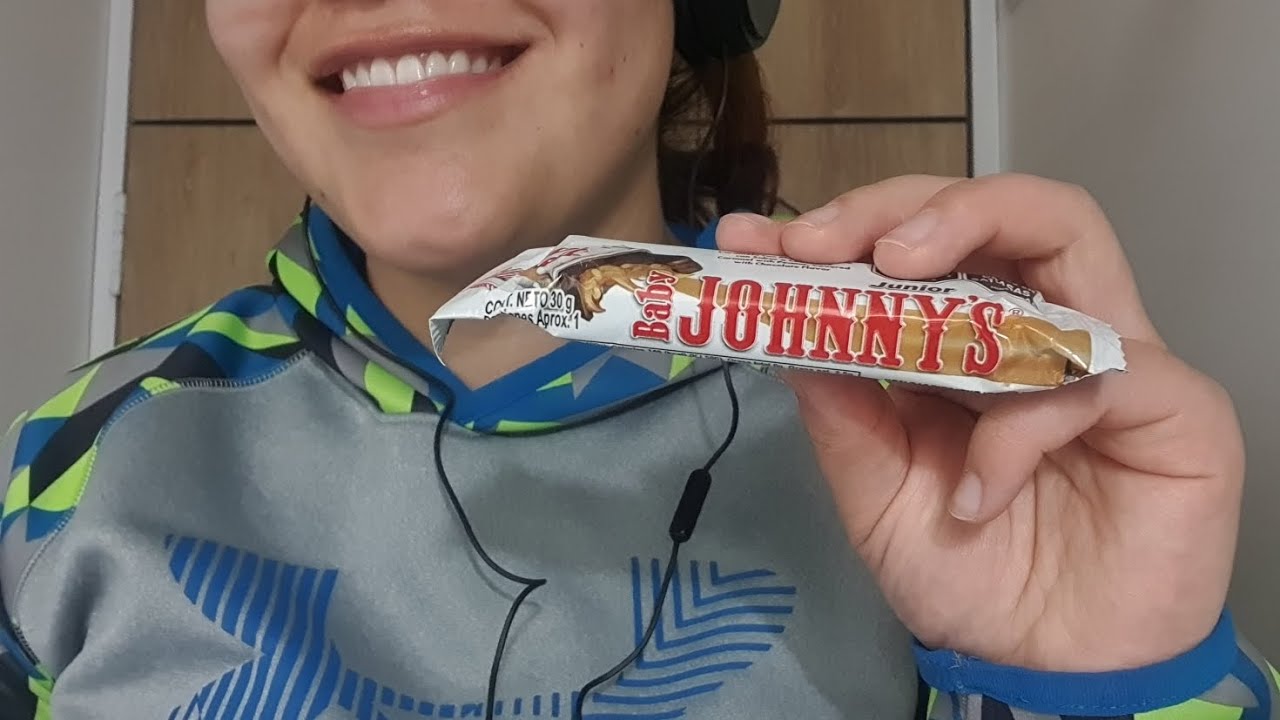 ASMR comiendo Baby Johnny’s 🍫 sonidos dulces y pegajosos 🤤 - YouTube