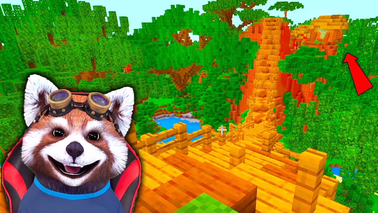 NOUA JUNGLA DIN MINECRAFT! *Sate Noi, Poduri Imense etc.* - YouTube