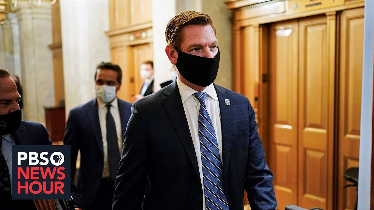 News Wrap: Rep. Swalwell files lawsuit against Trump and his allies ...