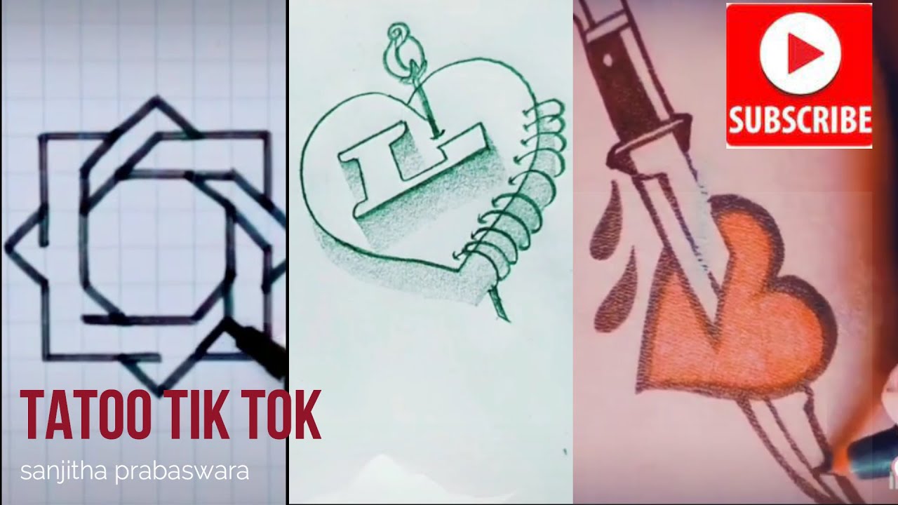 SL Tik Tok Tattoo collections | tattoo tik tok video | 2021 tiktok ...