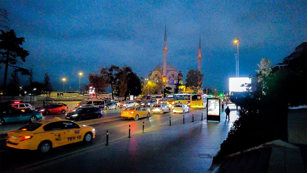 Istanbul Autumn 2022 Walk[4K60fps]- Maçka Park to Kabataş - YouTube