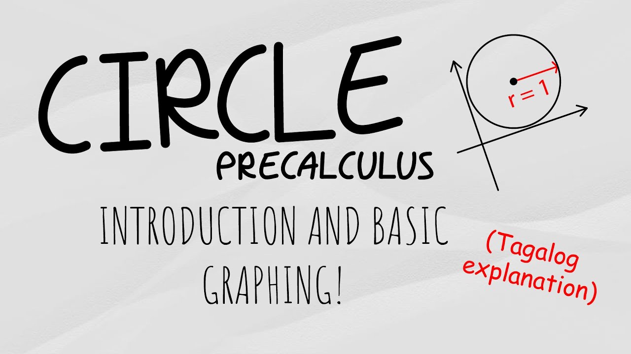 Circle (Precalculus) - Intro, Definition, at Basic Graphing (TAGALOG ...
