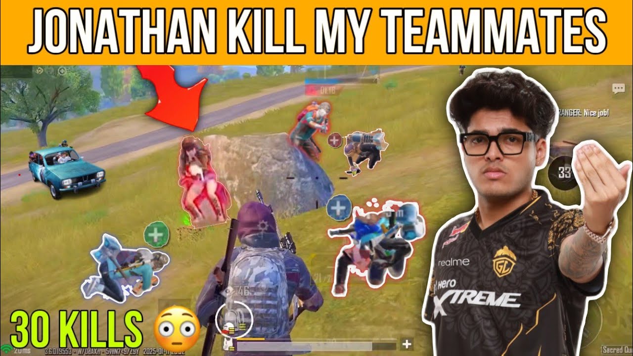 JONATHAN IN GAME PUBG Gameplay JONATHAN VS Specx New Update 3.6 ...