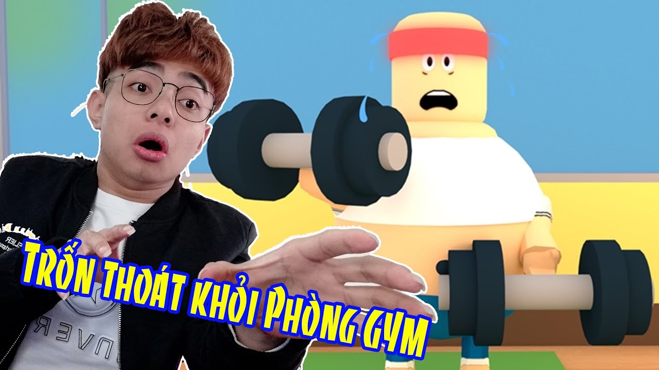 ThắnG Tê Tê Trốn Thoát Khỏi Phòng Tập Gym Trong Roblox - YouTube