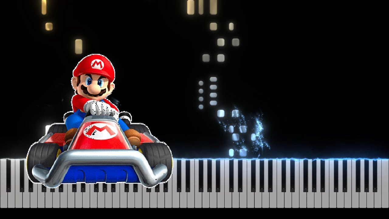 Peach Beach Daisy Cruiser Mario Kart Double Dash - Piano Tutorial ...