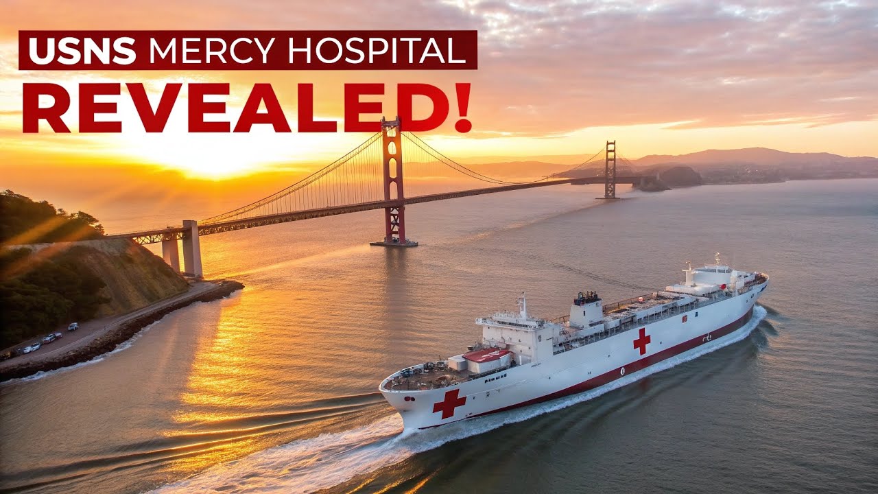 USNS MERCY (T-AH-19) – THE WORLD'S MOST POWERFUL FLOATING HOSPITAL 🏥 ...