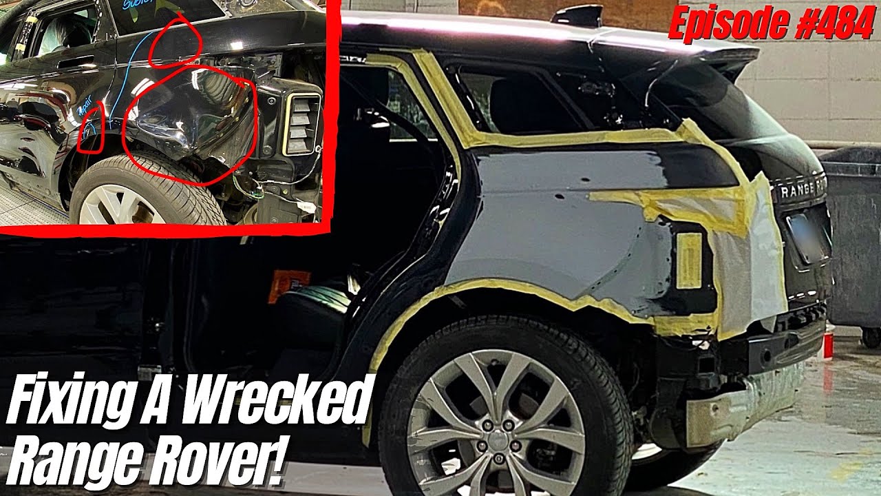 Fixing A Wrecked Range Rover! - YouTube