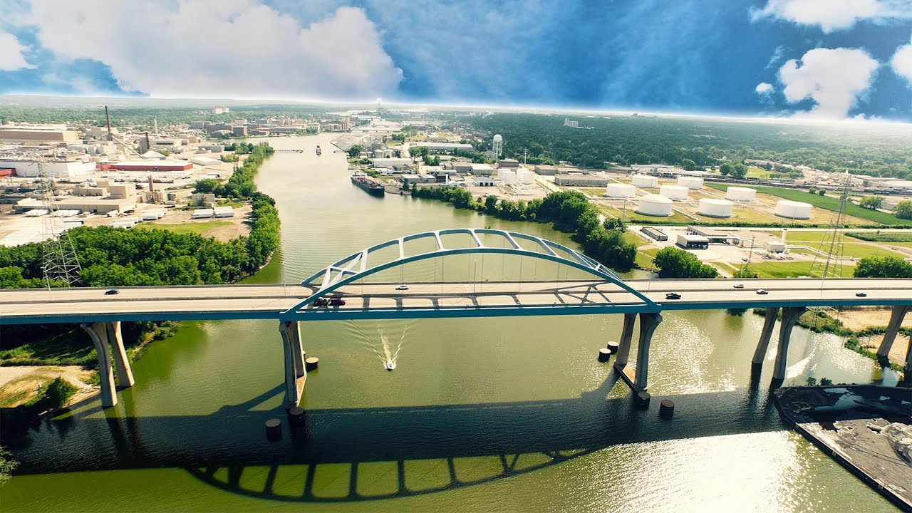 Tower Drive Bridge • Green Bay Wisconsin - YouTube