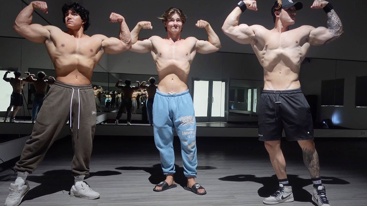 Chest with IFBB Pro Mark Hunter and Dylan O'brien - YouTube