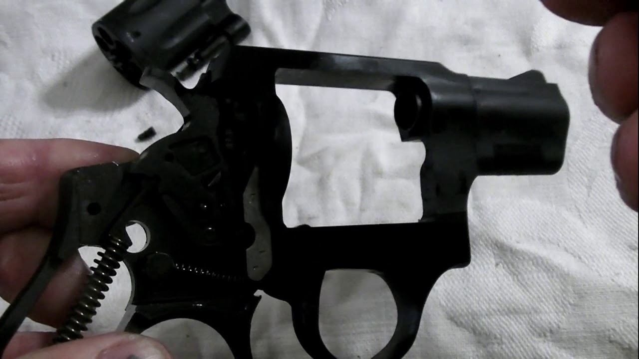 Revolver Disassembly For Cleaning And lubricating - YouTube