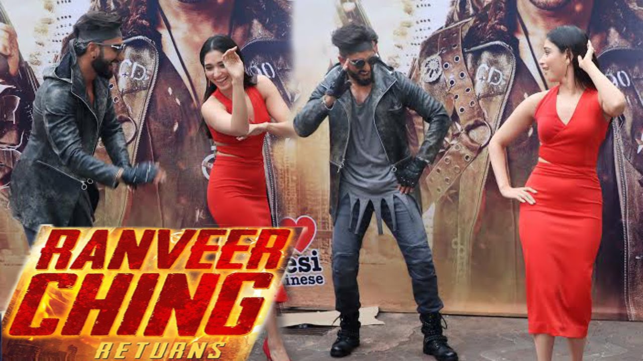 'Ranveer Ching Returns' Launch | Ranveer Singh, Tamannaah Bhatia, Rohit ...