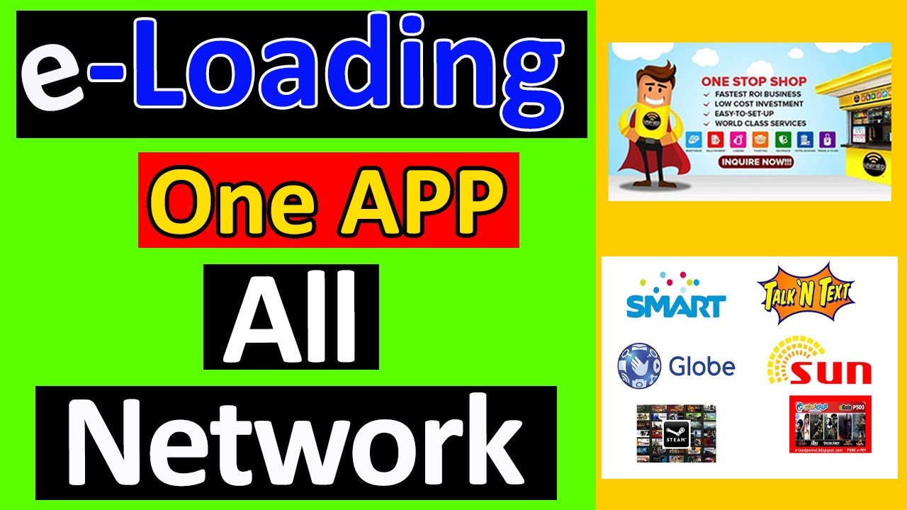 E -Loading using One App to All Network. - YouTube