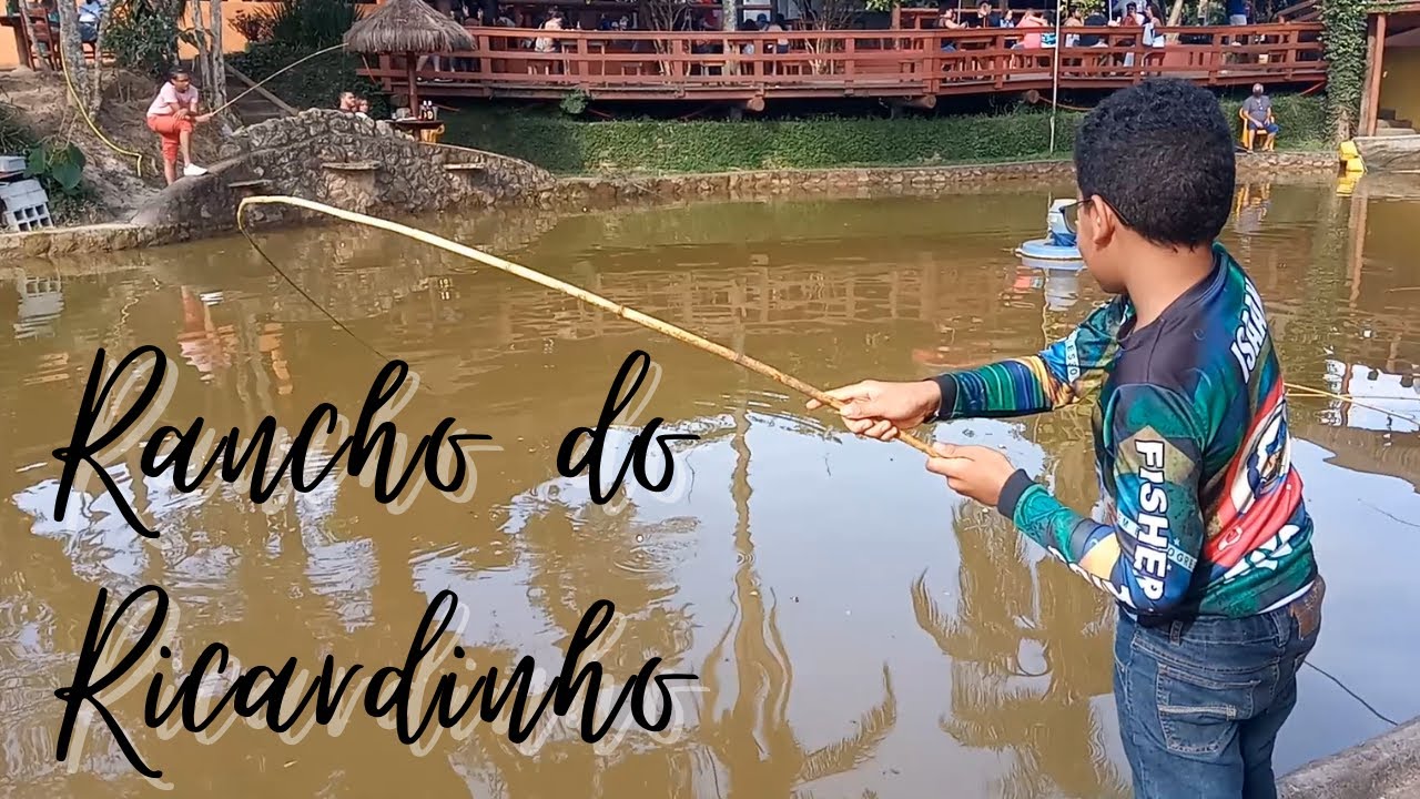 PESCA CAIPIRA NO RANCHO DO RICARDINHO - YouTube