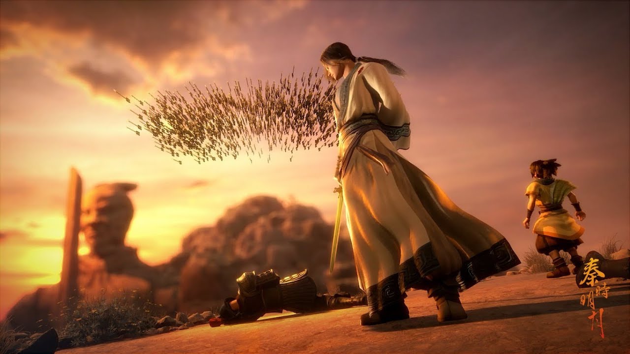 Qin's Moon S1 - Battle Scene in the Valley (Remastered) - YouTube