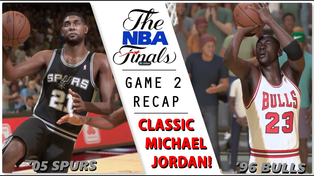 JORDAN AT THE BUZZER! MJ delivers a Classic Gamewinner vs Duncan's 2005 ...