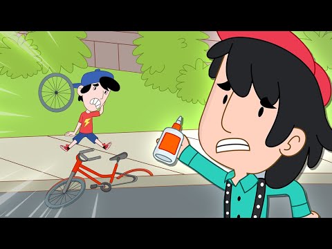 O MIKE CAIU DA BICICLETA | AS AVENTURAS DE MIKE - Episódio 11