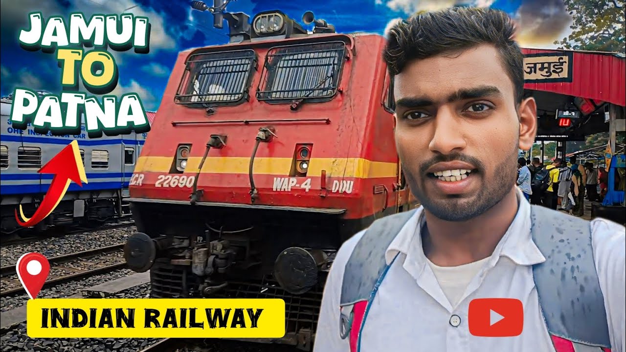 Jamui To Patna Travel 🧳🚂 | Indian Railway ️ | @MisterRohit398 - YouTube