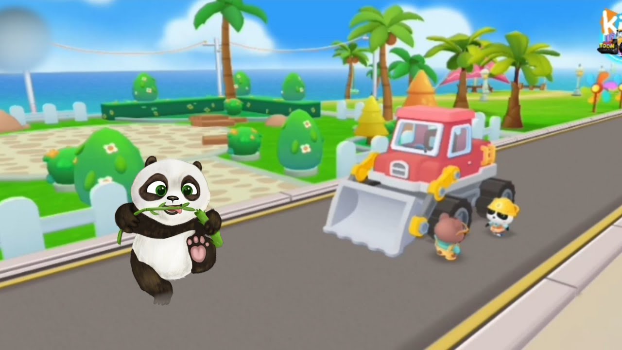 Baby panda Gadi wala video cartoonFanatic entertainment build a tower ...