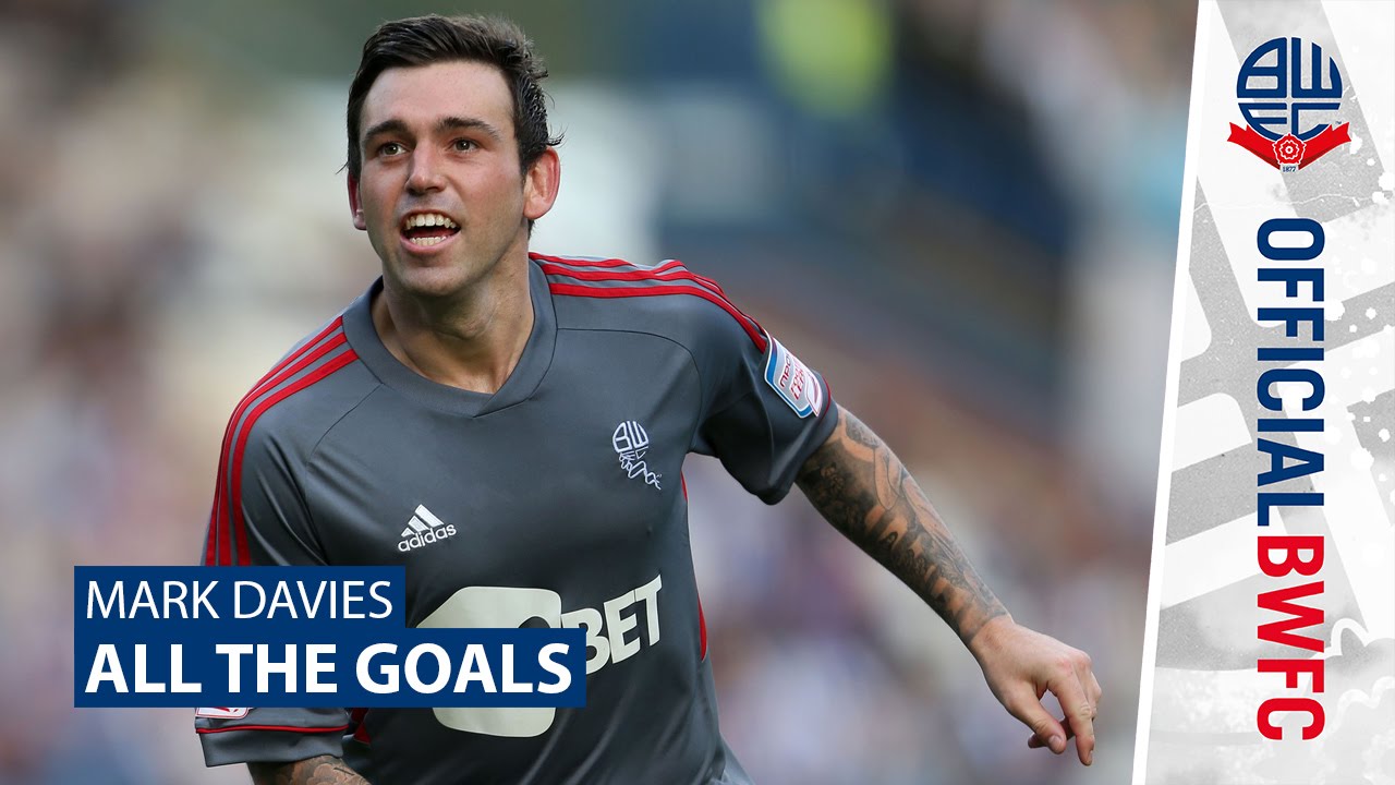 MARK DAVIES | Every goal for Bolton Wanderers - YouTube
