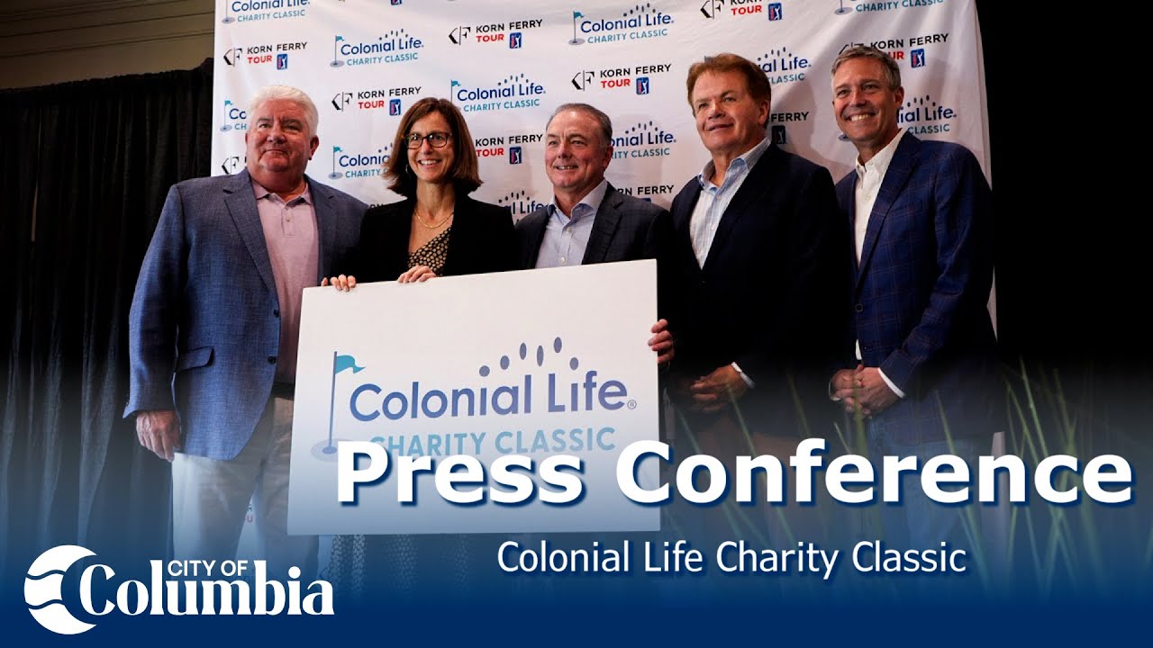 Colonial Life Charity Classic Press Conference | May 23, 2025 - YouTube