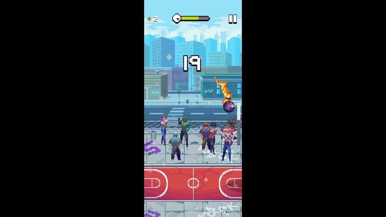 Bouncy Hoops (by Noodlecake Studios) - free offline arcade game for ...