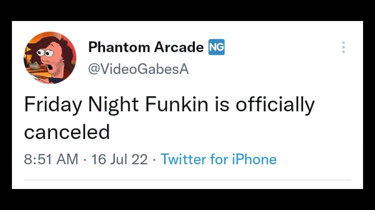 Friday Night Funkin is Officially cancelled... - YouTube