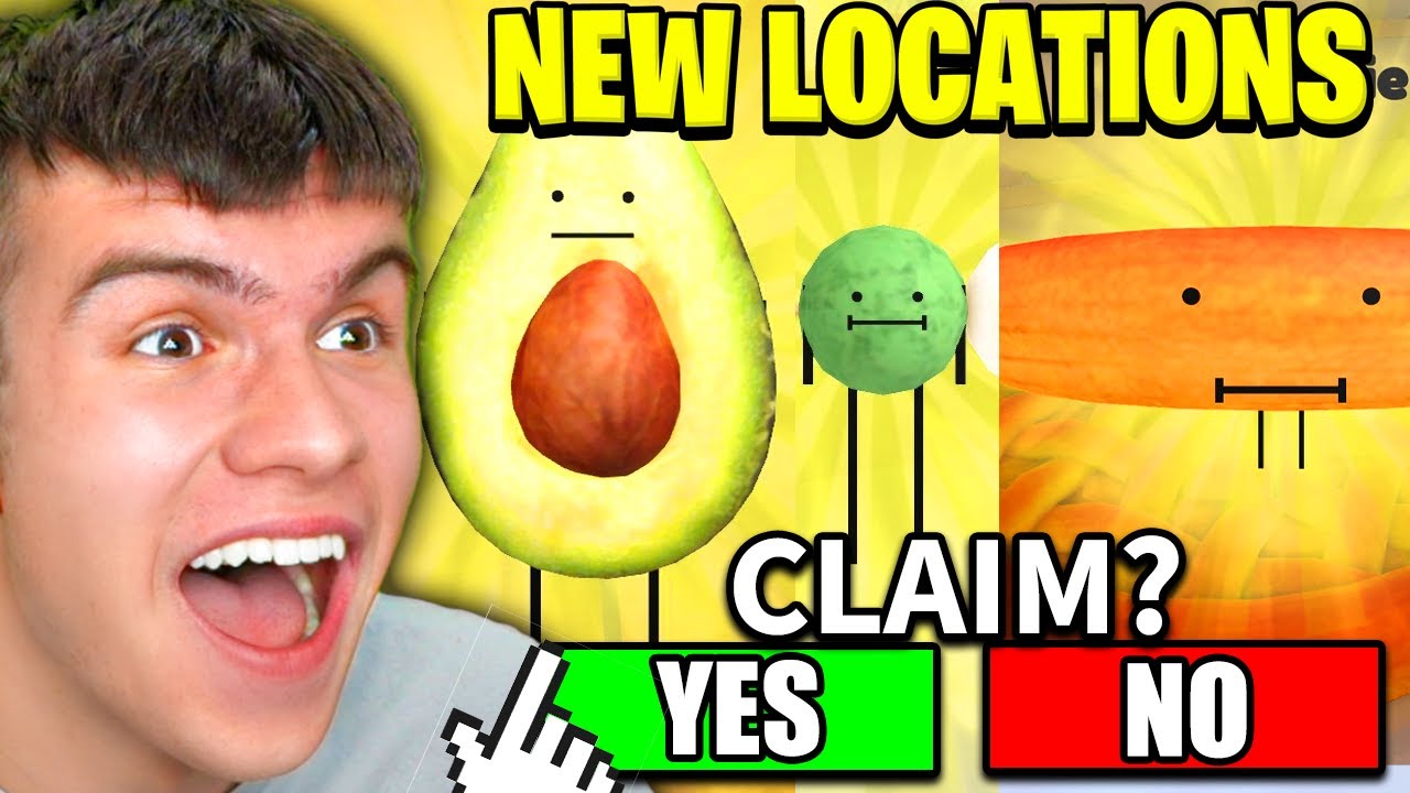 How To FIND ALL 8 NEW UPDATE FOOD LOCATIONS In Roblox Secret Staycation ...
