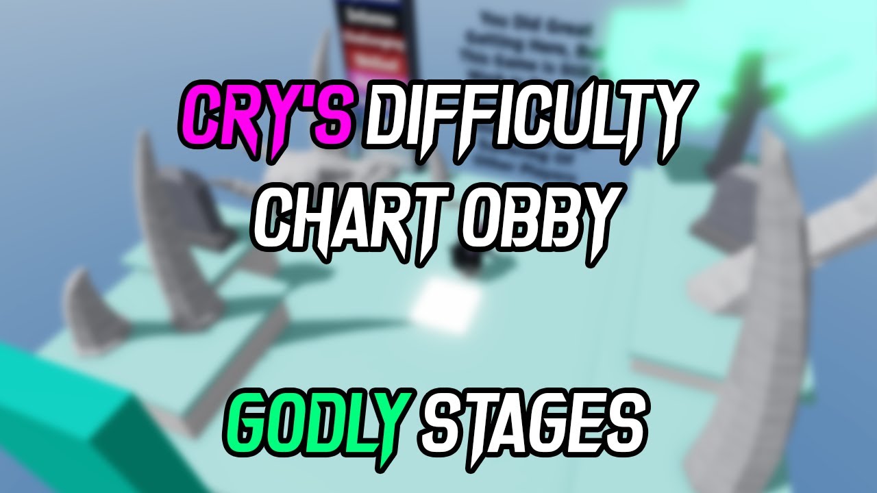 ROBLOX - Cry's Difficulty Chart Obby - Godly Stages 226-251 - YouTube
