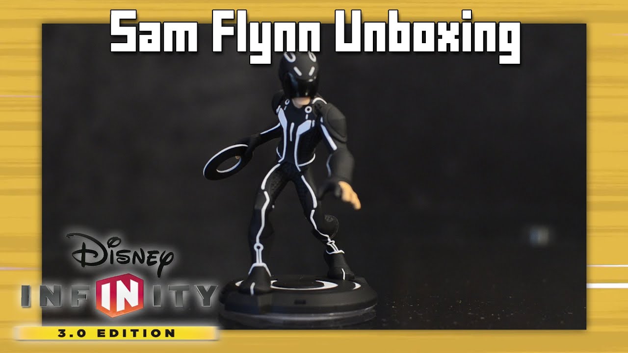 Disney Infinity 3.0 | Sam Flynn Unboxing | Player Ready? - YouTube
