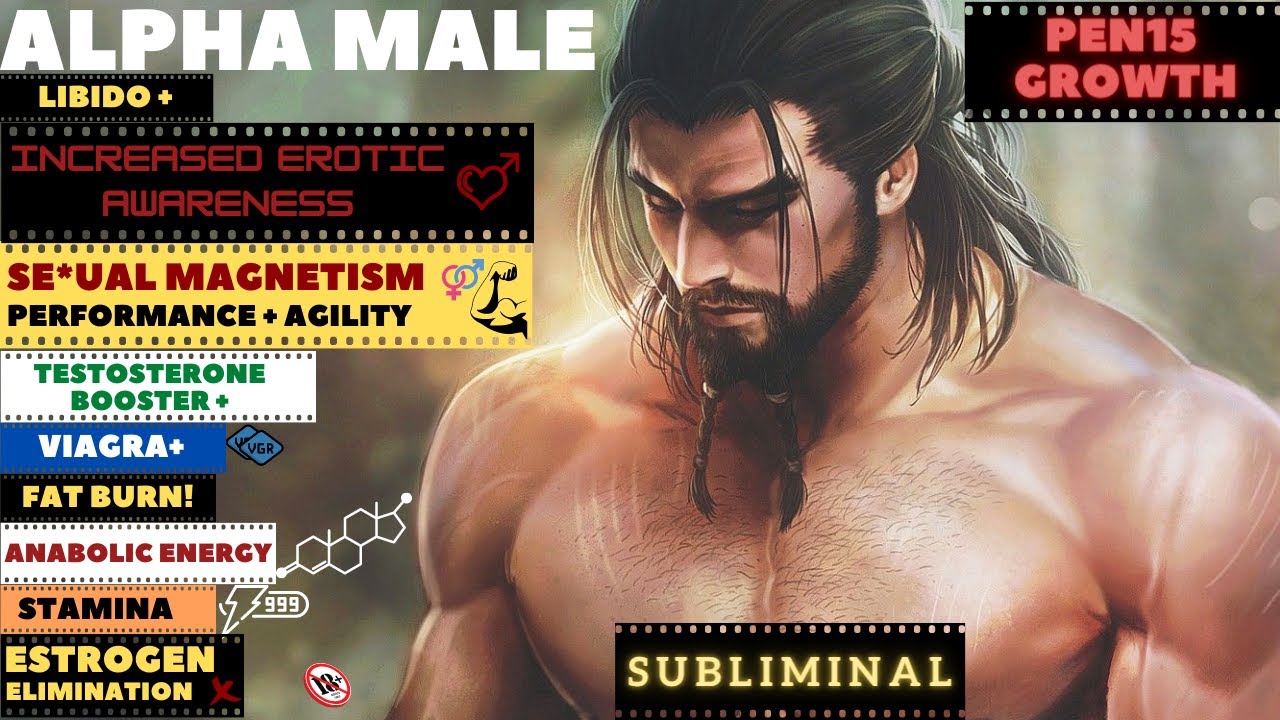 🔞Become An ALPHA MALE + Super Confident + Dominant Leader Mindset + HGH ...