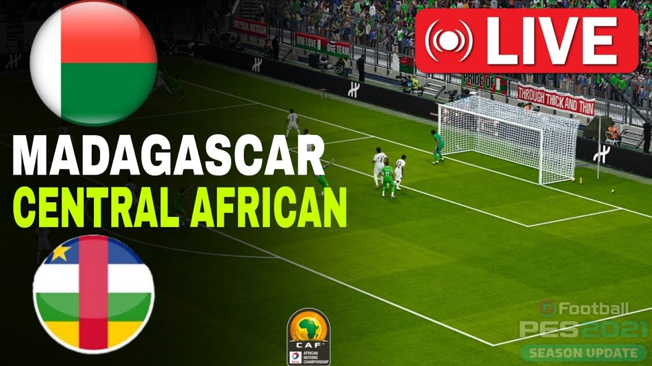 Madagascar vs Central African Republic 🔴 African Nations Championship ⚽ ...