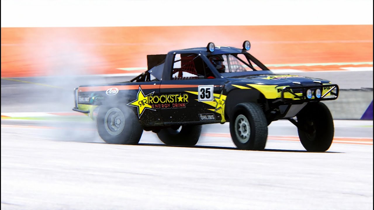 REALISTICS stadium SUPER trucks Physics - Assettocorsa - YouTube