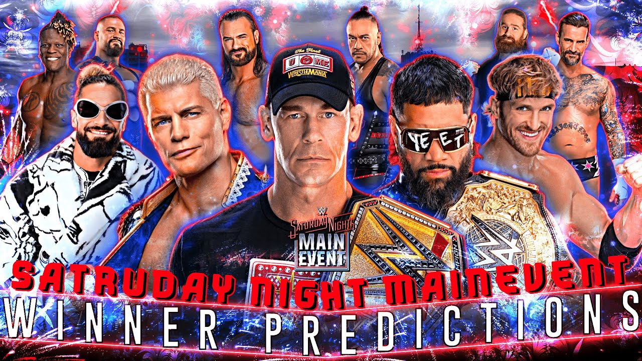 WWE Saturday Night's Main Event 39 Winners Prediction - YouTube