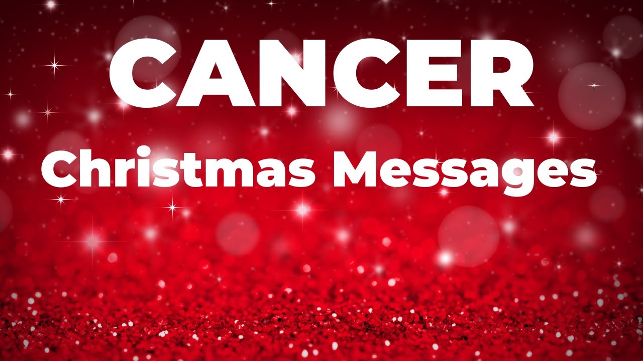 Cancer: CHRISTMAS Messages from Spirit 🎄 EMBRACE The CHANGE! Tarot ...