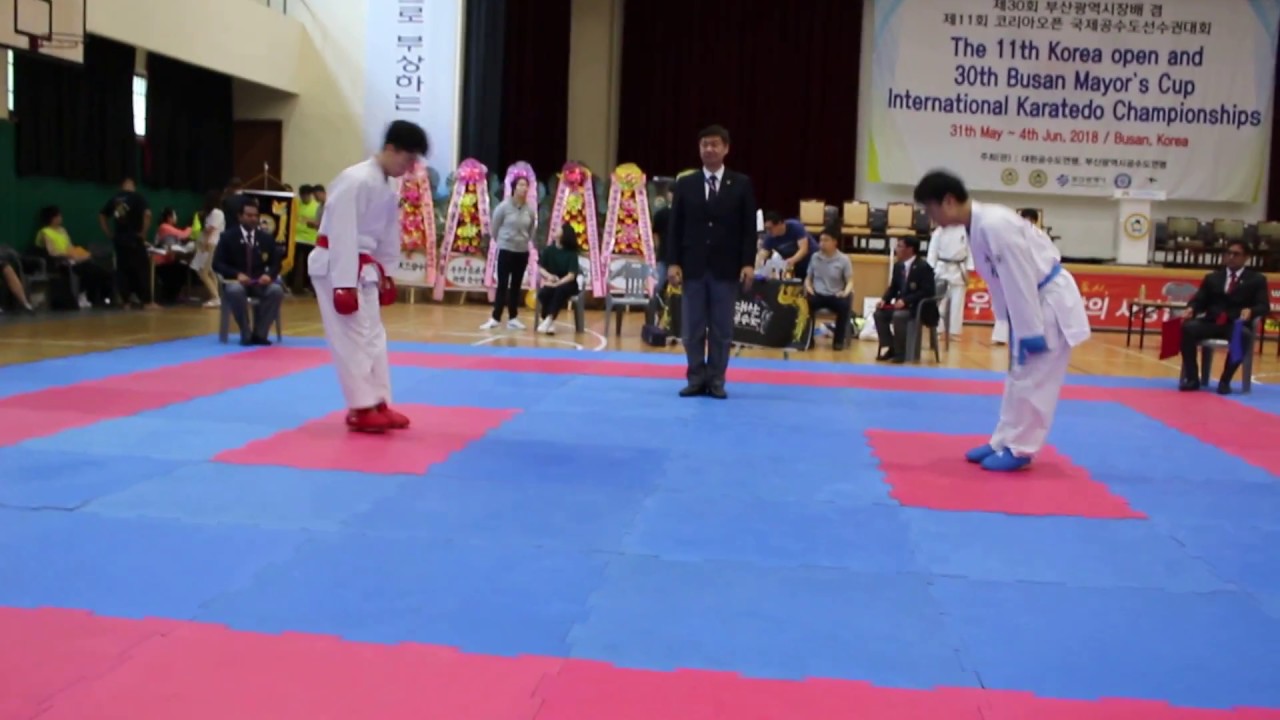 11th Korea Open Karate Championship🇰🇷 2018 Kumite Junior Korea VS Japan ...