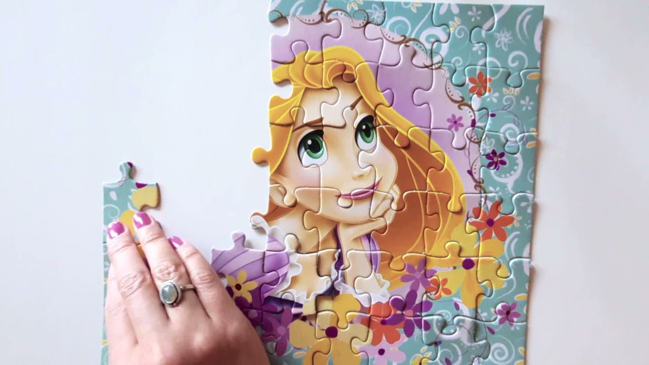Rapunzel Puzzle Tangled | Disney Princess Puzzle Tangled | Jigsaw ...