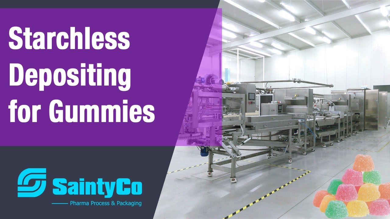 Starchless Depositing for Gummies - YouTube
