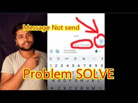 Message Not send | sms not send | Message Not Working | SMS Sending Failed Problem Solve - YouTube